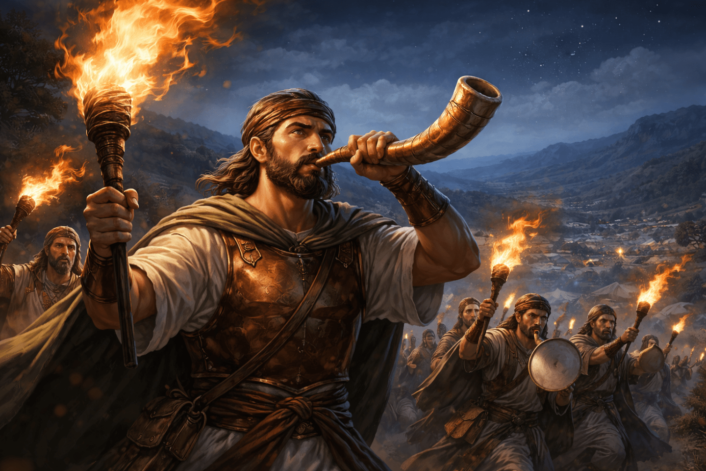 February 24th – Gideon and His Army – Tree to Tree